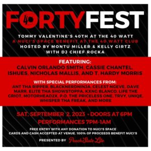 SCHEDULE – 40 Watt Club